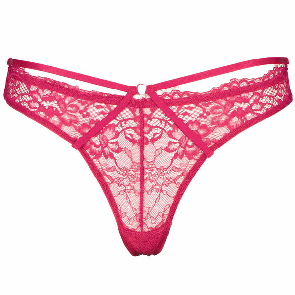 Damenstring, Kirschrot, L von Zeeman ansehen!