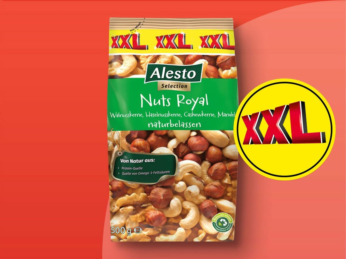 Alesto Selection Nuts Royal XXL, 500 g von Lidl ansehen!