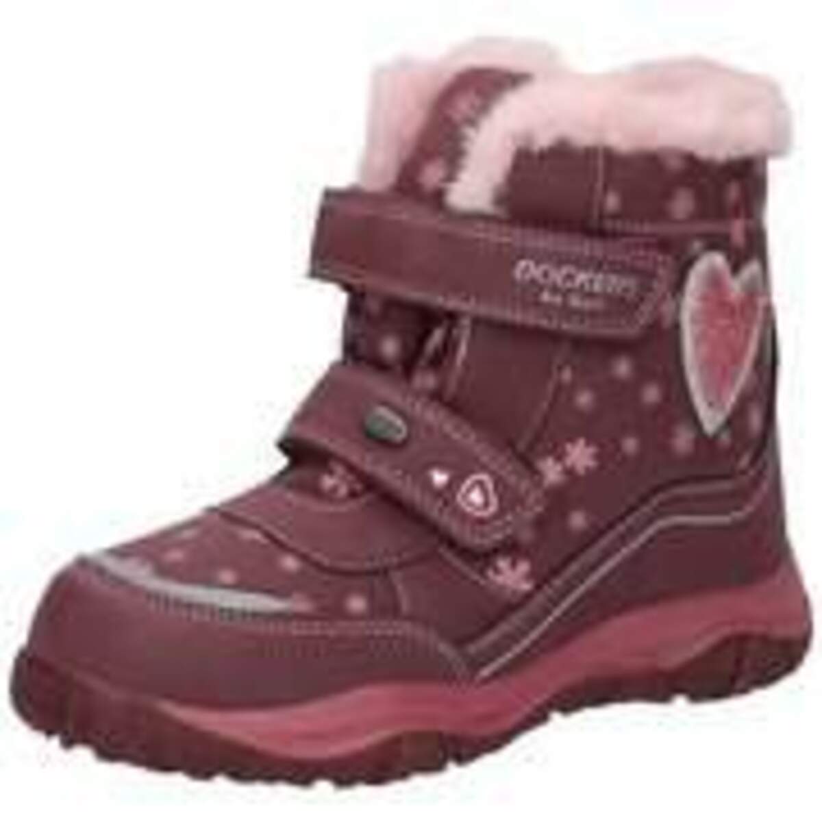 Dockers Klett Boots Mädchen rosa von Siemes Schuhcenter ansehen!