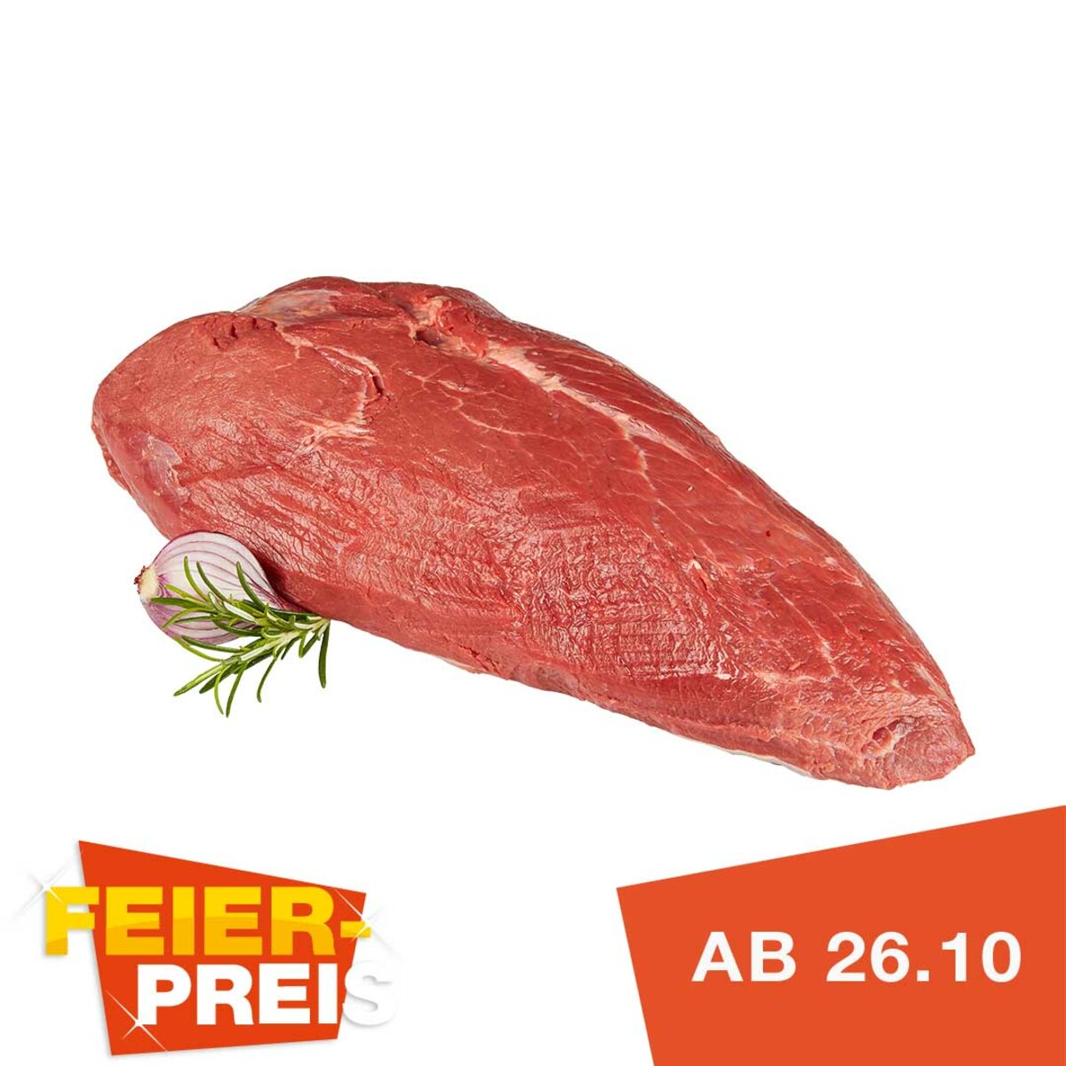 FRISCHES FALSCHES FILET vom Rind, je 1 kg ansehen!
