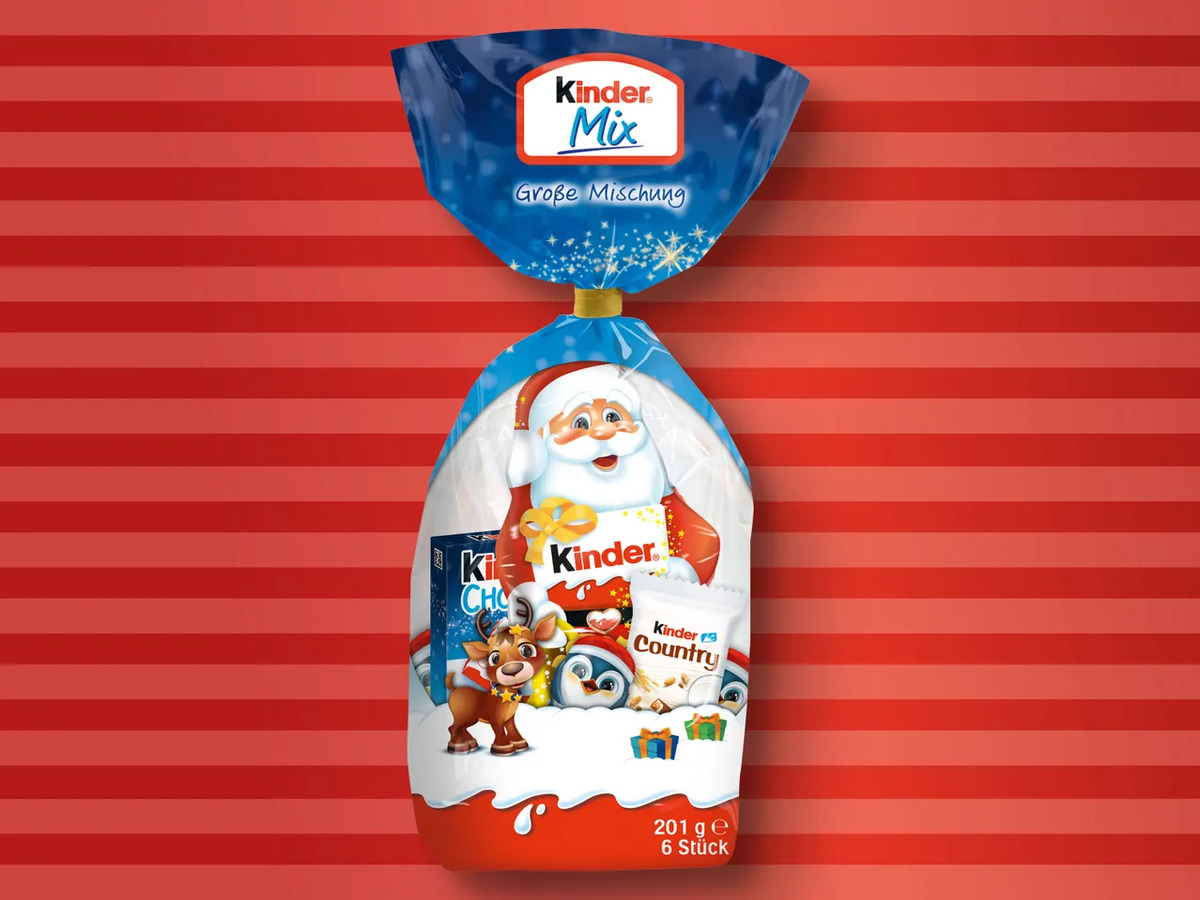 Kinder Maxi Mix Große Mischung, 201 g von Lidl ansehen!