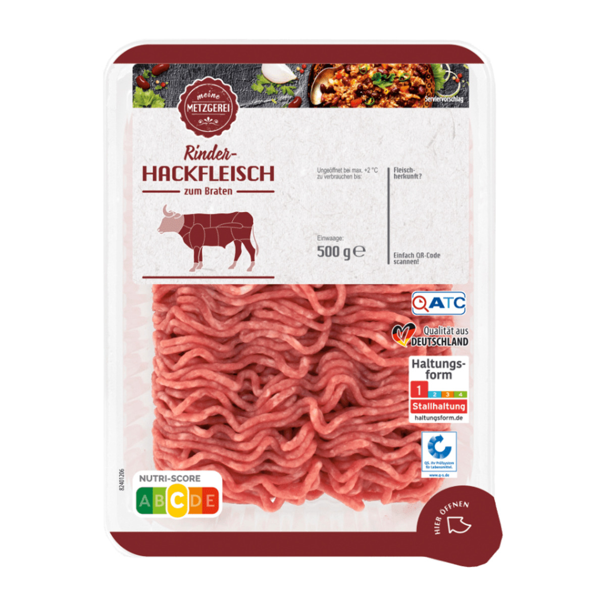 MEINE METZGEREI Rinder-Hackfleisch von ALDI Nord ansehen!