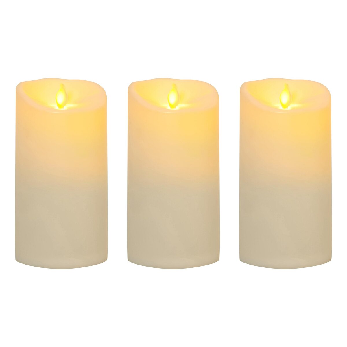 Star Trading LED Kerzen mit Timerfunktion 3er Set LED Kerze LED Kerzen ...