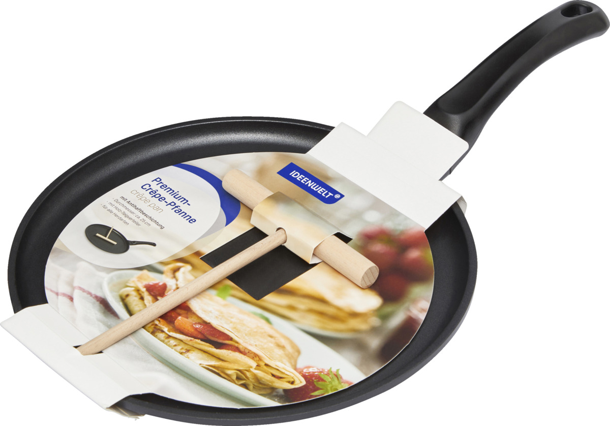 IDEENWELT Premium Crêpe-Pfanne von ROSSMANN ansehen!