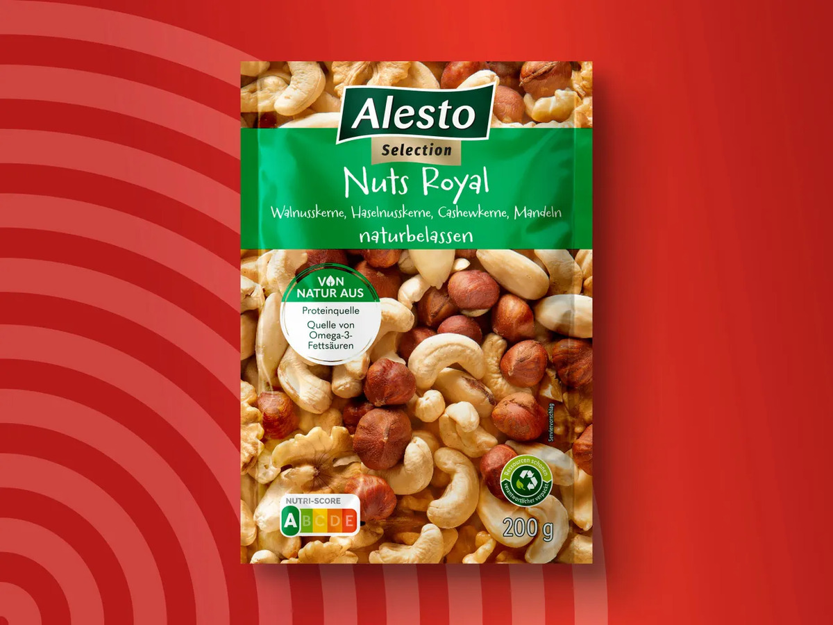 Alesto Selection Nuts Royal, 200 g von Lidl ansehen!