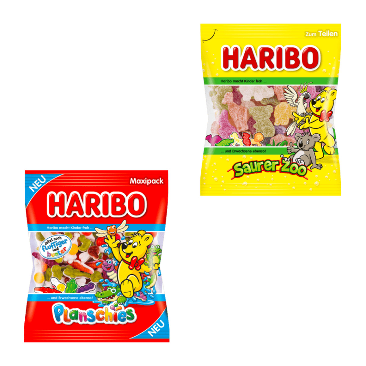 HARIBO Planschies / Saurer Zoo von ALDI Nord ansehen!