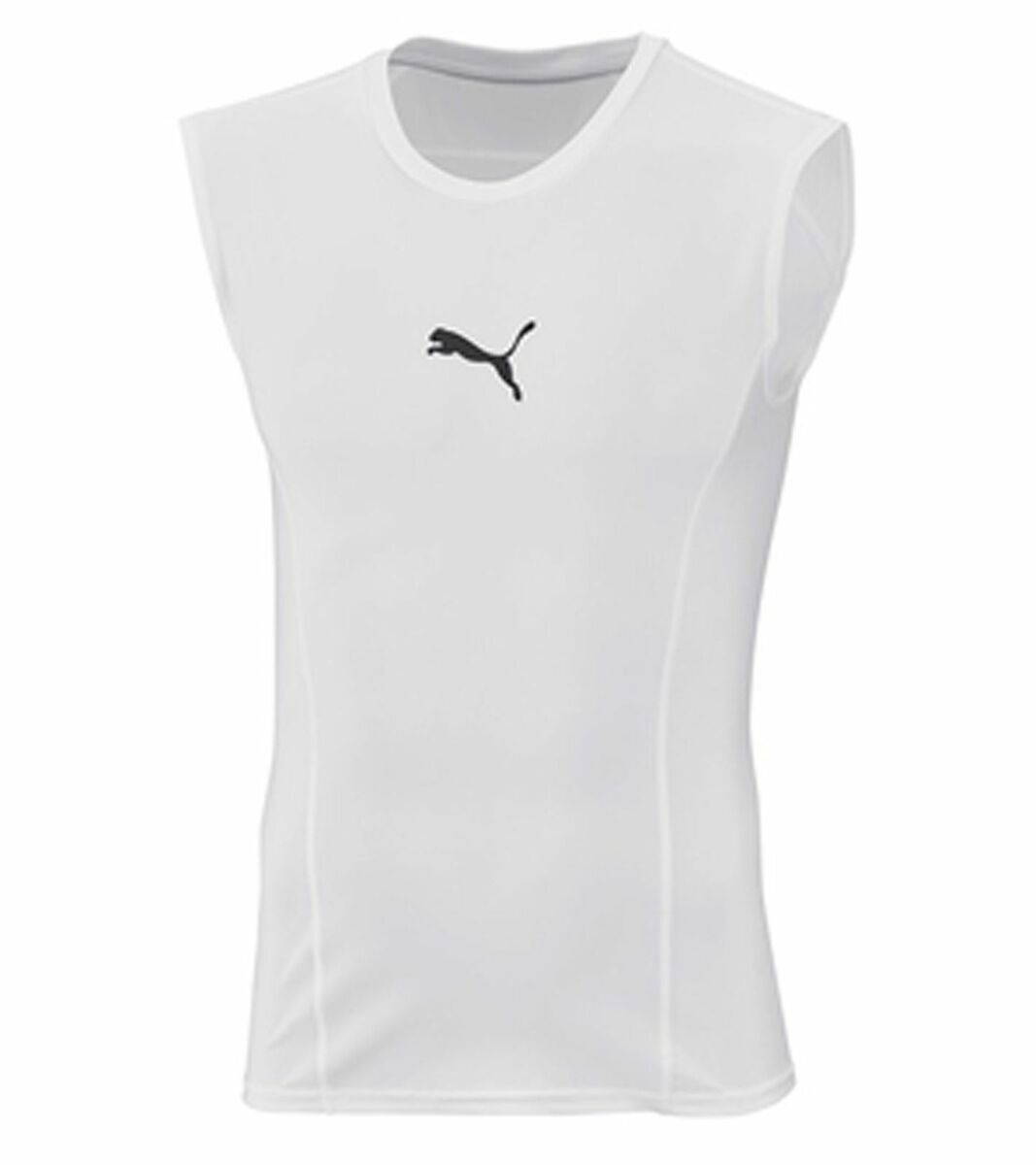 Puma Compression SL Herren Kompressions-Shirt 605082 02 Weiß ansehen!