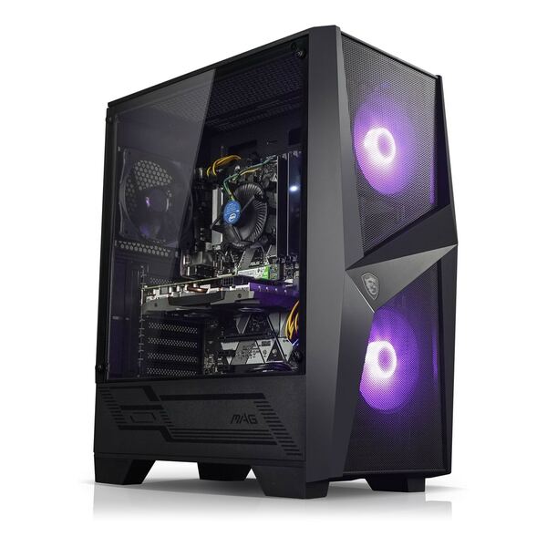 Gaming PC Raptor V AMD Ryzen 5 5600X, 16GB DDR4, NVIDIA RTX 3050 8 GB ...