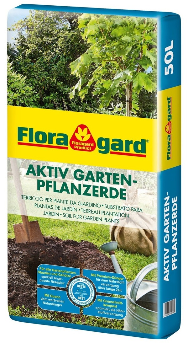 Floragard Aktiv Gartenpflanzerde 50 L ansehen!