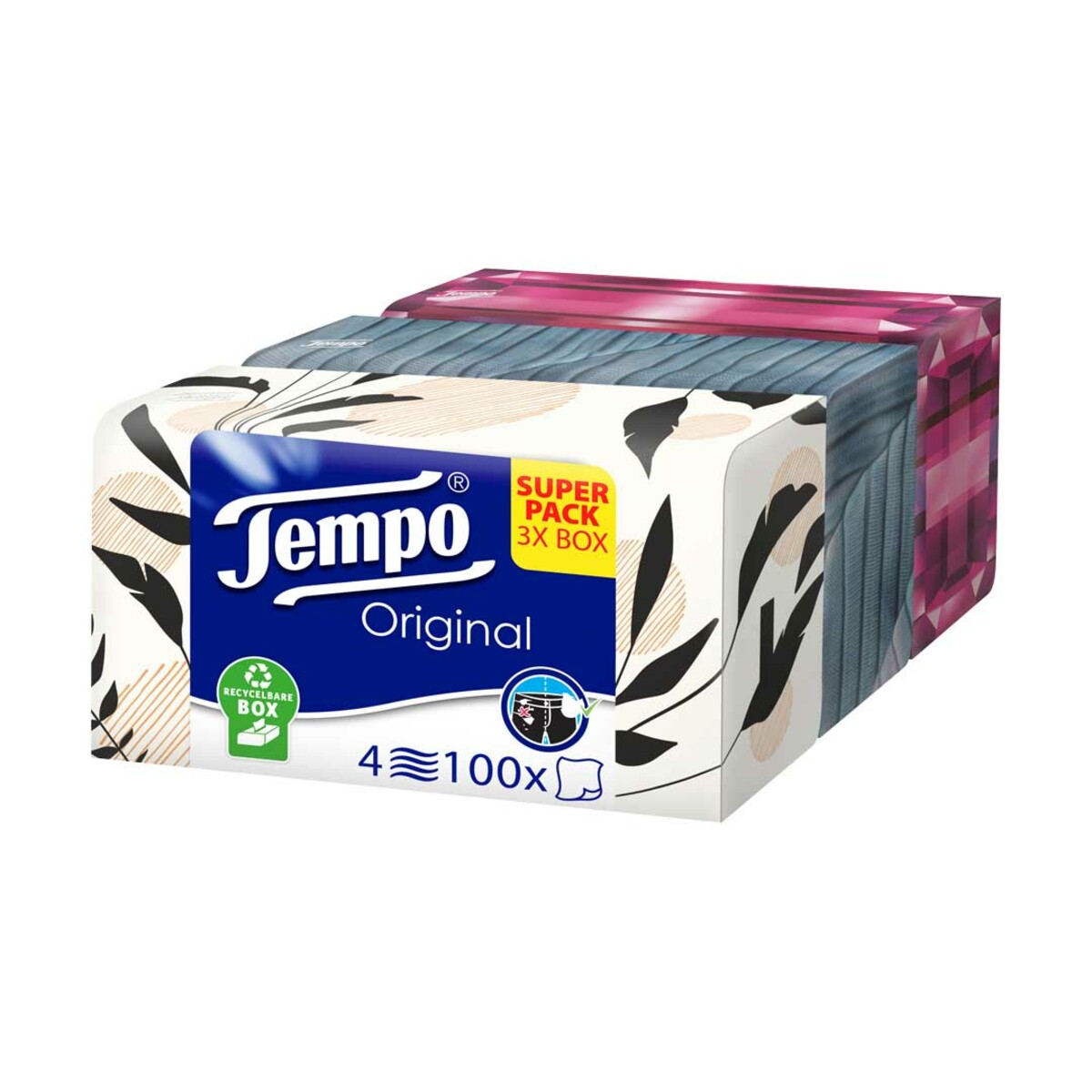 TEMPO TRIO-BOX je 3 x 100-St.-Pckg. ansehen!