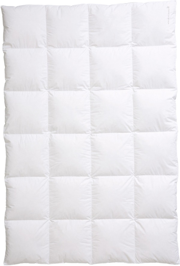 Centa-Star Daunenbettdecke »Queen of Canada«, warm, Füllung 90% Daunen, 10% Federn, Bezug 100% ...