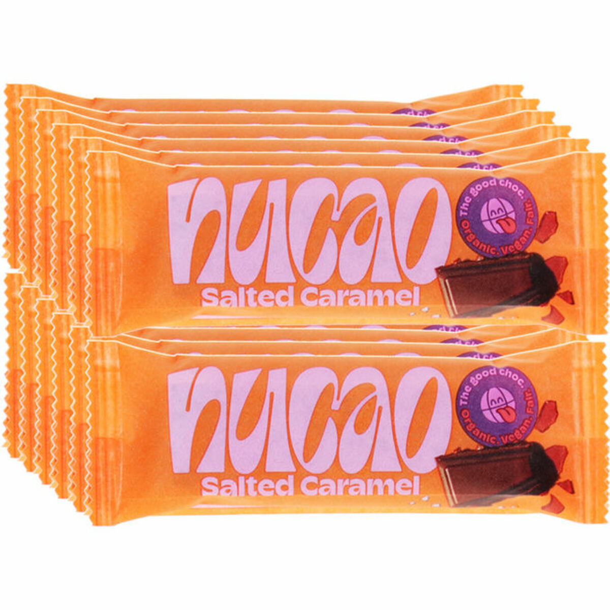 nucao BIO Schokoriegel Salted Caramel, 12er Pack von Motatos ansehen!
