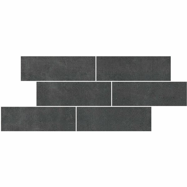 Maxi Keramik Bordüre Stonetouch 20 cm x 40 cm Brick Anthrazit von OBI ...