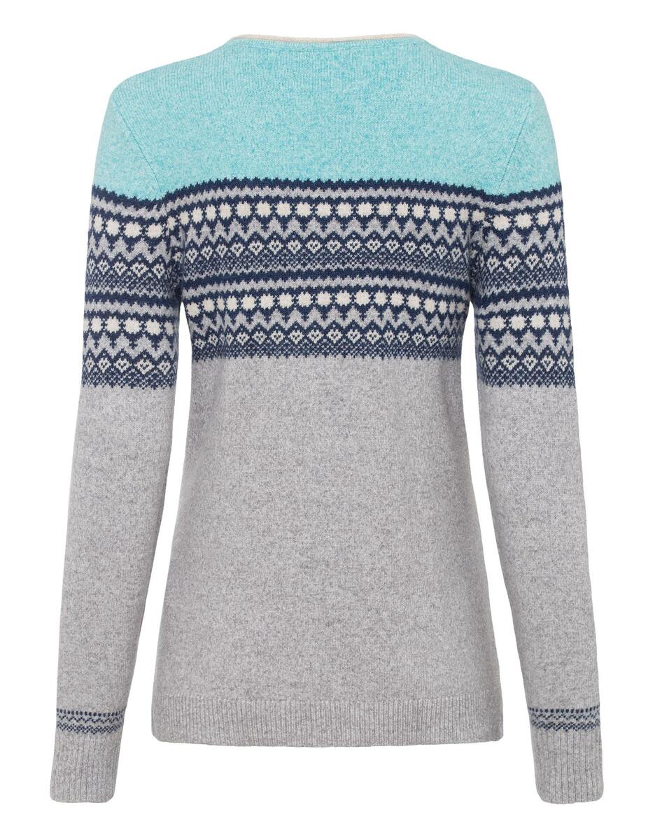 Olsen - Pullover mit Norwegermuster von Adler für 35,99 € ansehen!