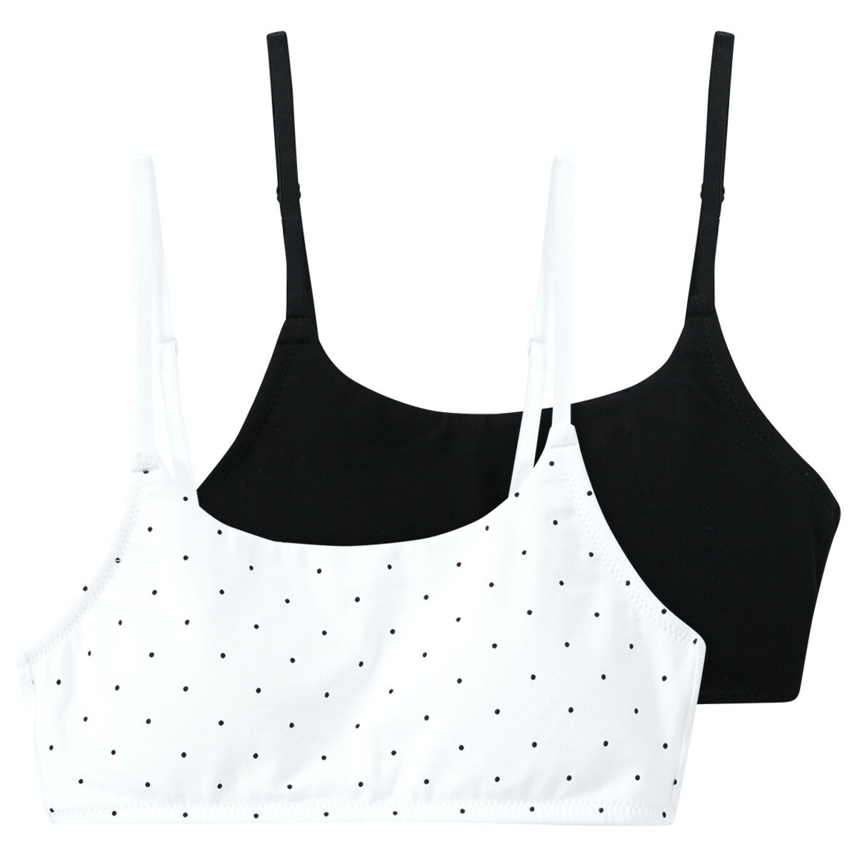 2 Mädchen Bustiers im Basic-Look von Ernstings Family ansehen!