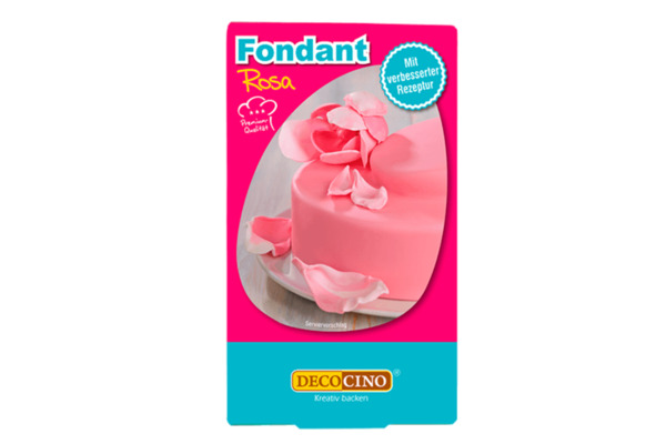 Fondant rosa - 250g ansehen!