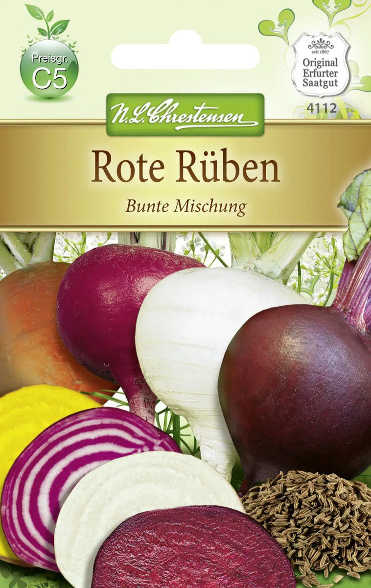 N.L.Chrestensen Saatgut Rote Rüben ca. 100 Pflanzen von Globus Baumarkt ...