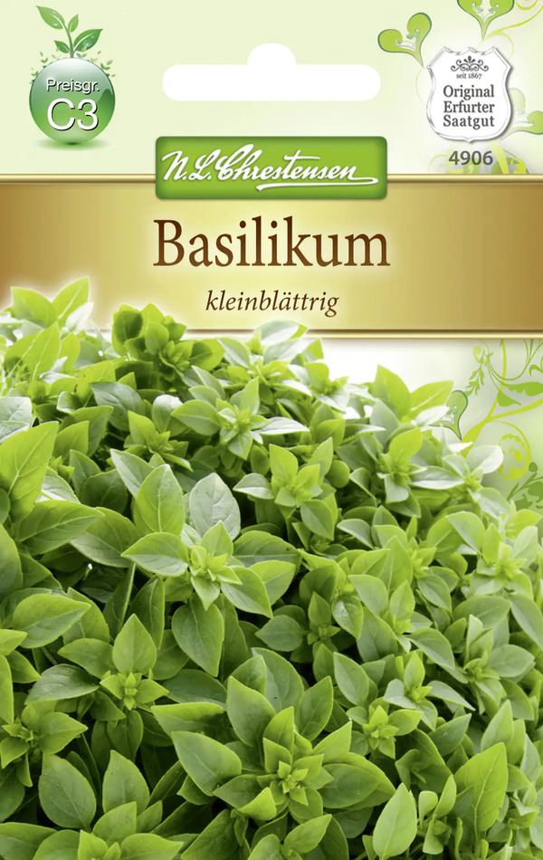N.L.Chrestensen Saatgut Basilikum ca. 400 Pflanzen von Globus Baumarkt ...