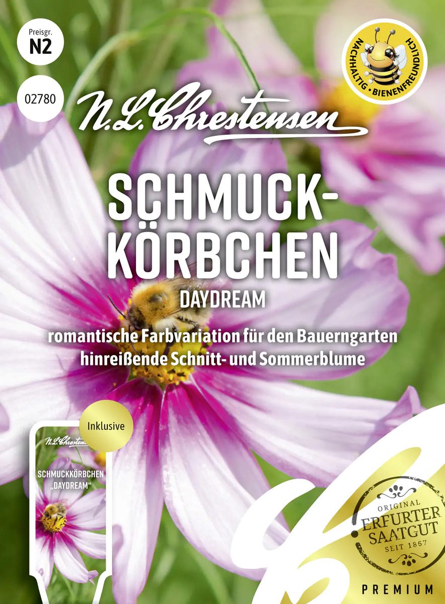 N.L.Chrestensen Saatgut Schmuckkörbchen Daydream ca. 80 Pflanzen von ...