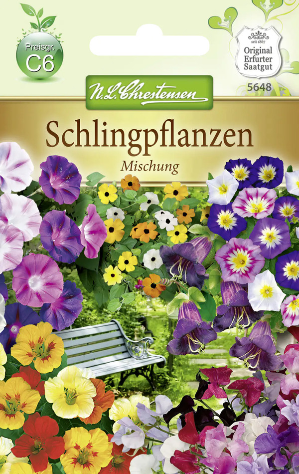 N.L.Chrestensen Saatgut Schlingpflanzen ca. 60 Pflanzen von Globus ...