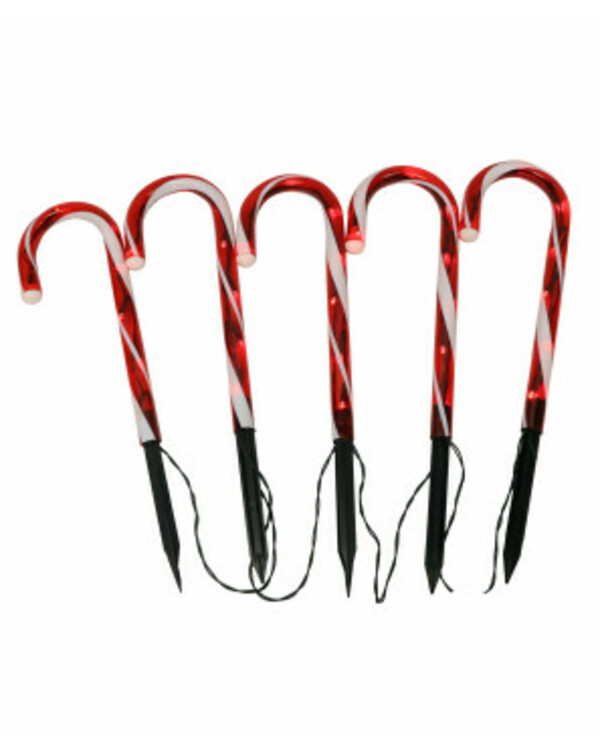 LED-Zuckerstangen Weihnachten 25 LEDs, ca. 200 cm rot im Angebot ... LED-Zuckerstangen Weihnachten 25 LEDs, ca. 200 cm rot im Angebot ...