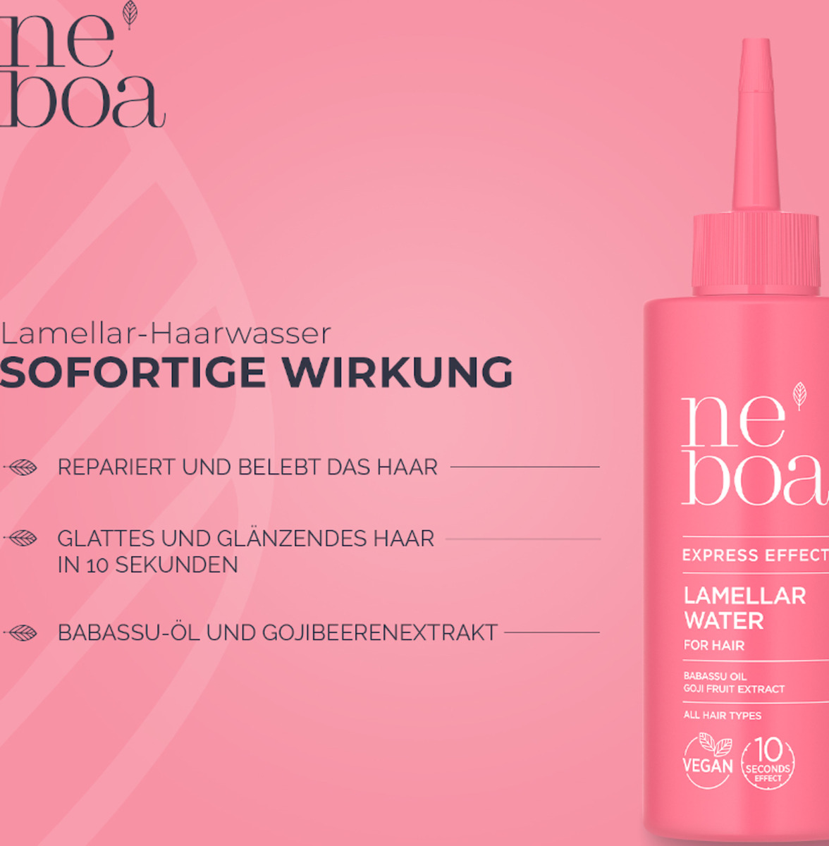 neboa Express Effect Magic Water Haarwasser von ROSSMANN ansehen!