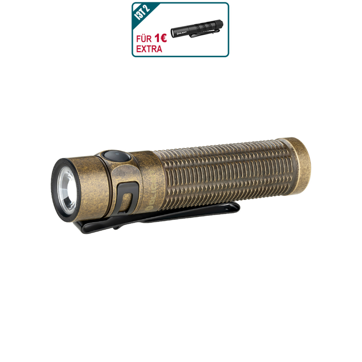 Olight Baton 3 Pro Max Aufladbare EDC LED Taschenlampe 2500 Lumen mit ...