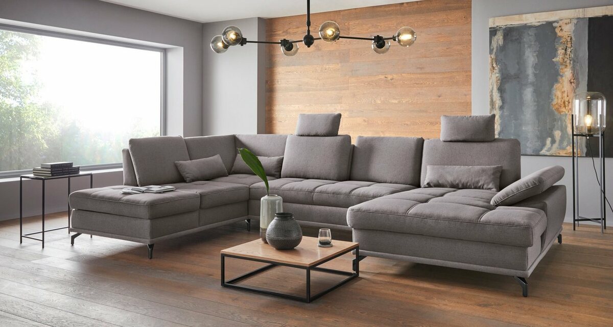 Places of Style Wohnlandschaft Costello, incl. Sitztiefenverstellung ...