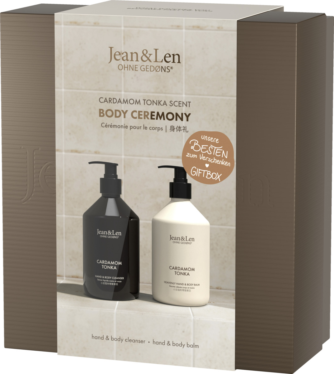 Jean&Len Body Ceremony Kardamom Tonka Geschenkset von ROSSMANN ansehen!