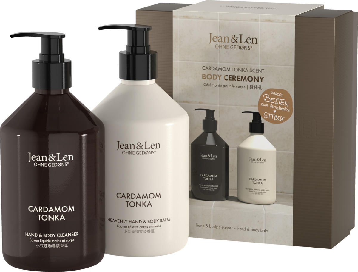 Jean&Len Body Ceremony Kardamom Tonka Geschenkset von ROSSMANN ansehen!