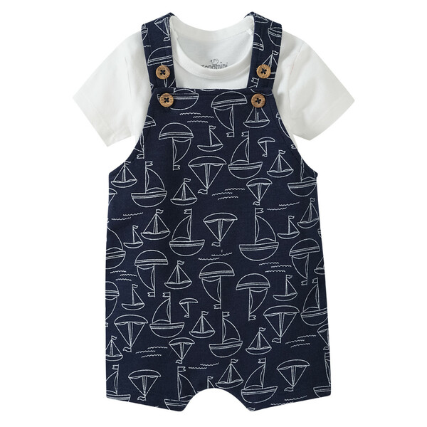 Newborn Strampler und Body im Set DUNKELBLAU / WEISS von Ernstings ...