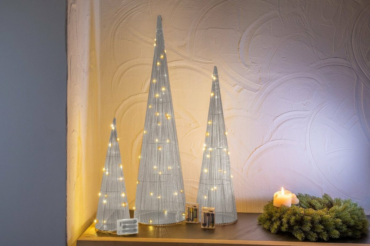 Star-Max LED Dekolicht Pyramiden mit LED-Beleuchtung, Weihnachtsdeko ...