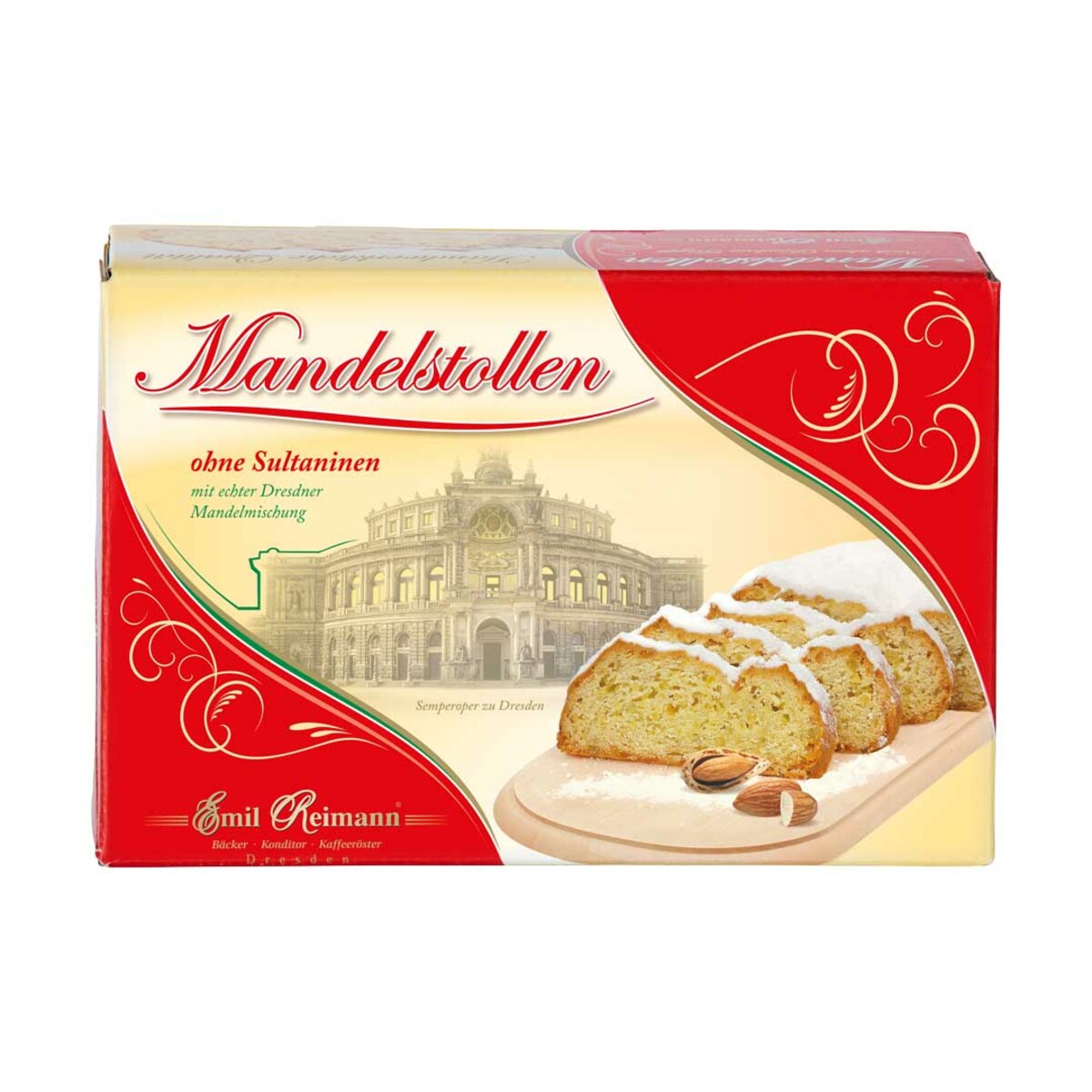 EMIL REIMANN MANDELSTOLLEN OHNE SULTANINEN je 500-g-Pckg. ansehen!