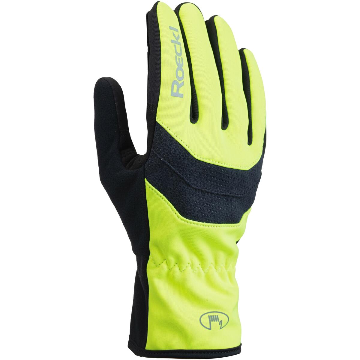 Roeckl Raiano Fahrradhandschuhe Gelb ansehen!