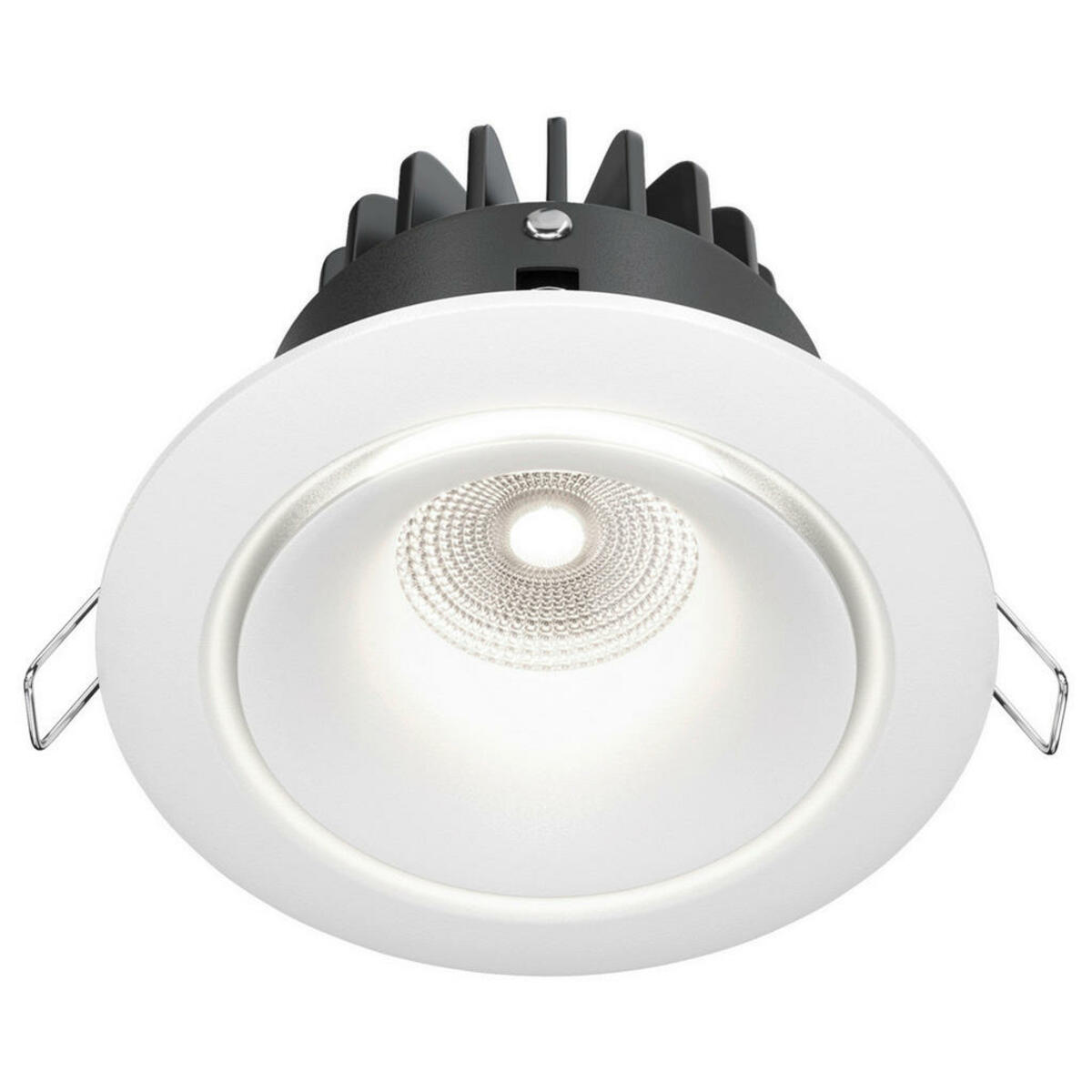 Strahler, Weiß, Metall, rund,rund, 9.8x7.5x9.8 cm, CE, Lampen ...