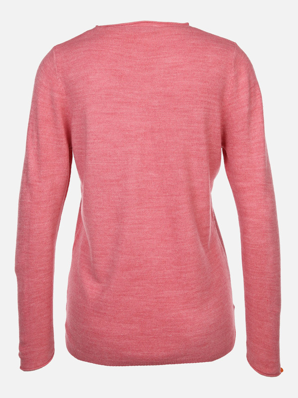 Damen Feinstrickpullover Rosa von AWG Mode ansehen!
