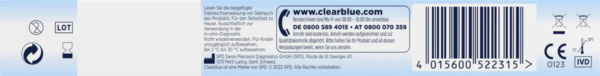 Clearblue Schwangerschaftstest Anzeige der Wochen Digital von ROSSMANN ...