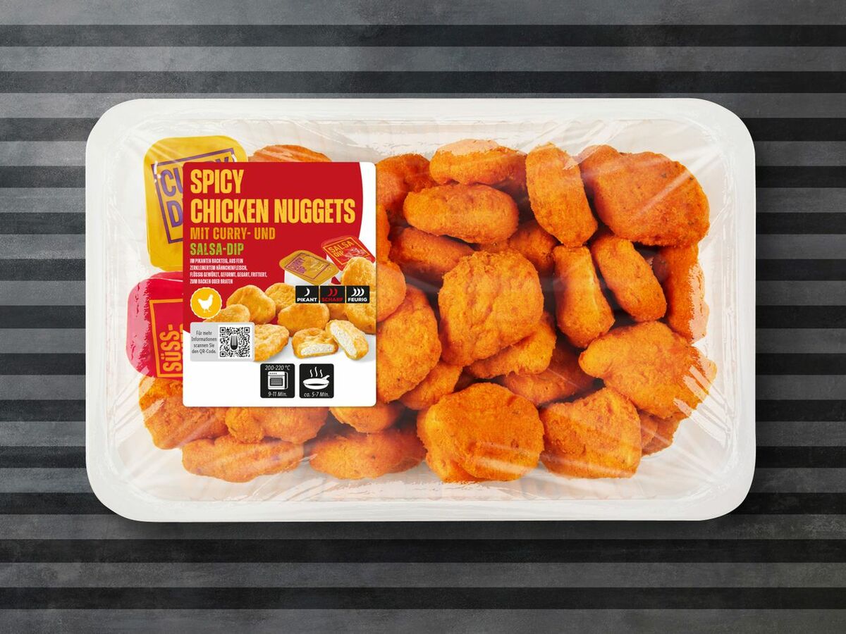 Spicy Chicken Nuggets, 1 kg von Lidl ansehen!