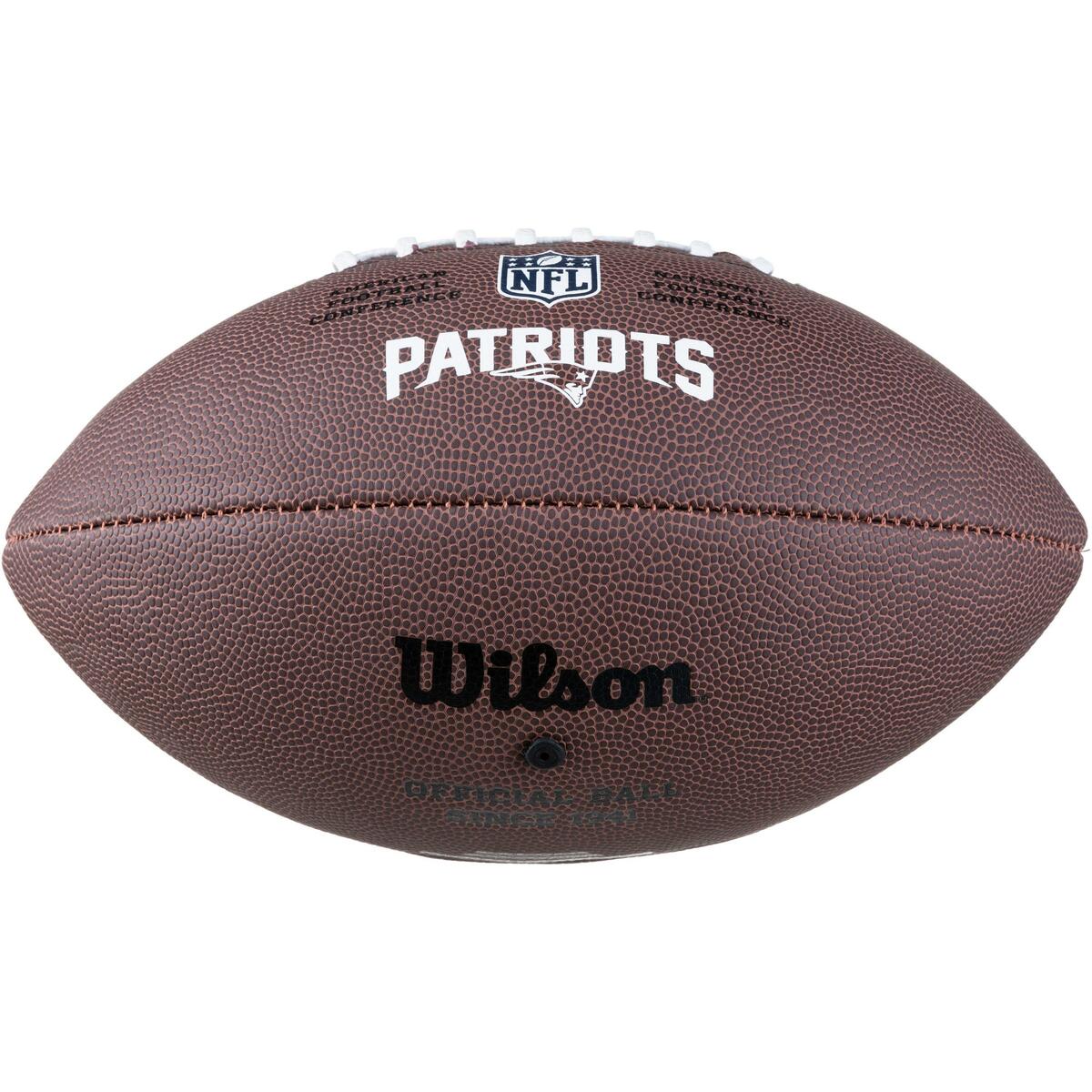 Wilson NFL New England Patriots Football Schwarz ansehen!