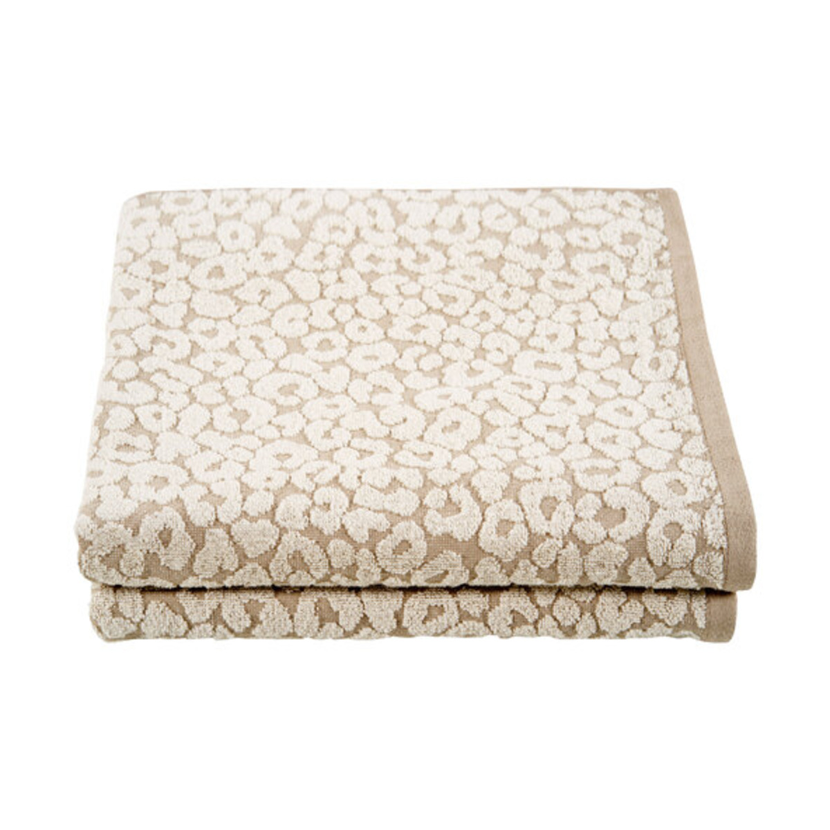 Frottierserie Square Duschtuch Leopard, 2er Set im ALDI Onlineshop ansehen!