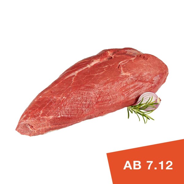 FRISCHES FALSCHES FILET vom Rind, je 1 kg, Niedrigster Gesamtpreis der ...