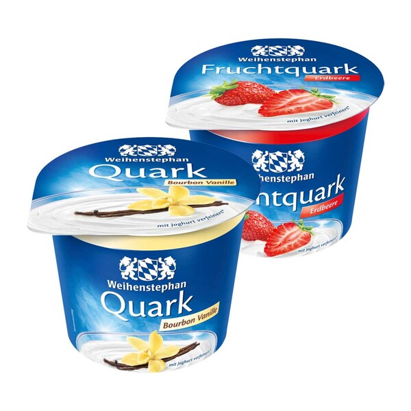 WEIHENSTEPHAN FRISCHER FRUCHTQUARK versch. Sorten, je 500-g-Becher ansehen!