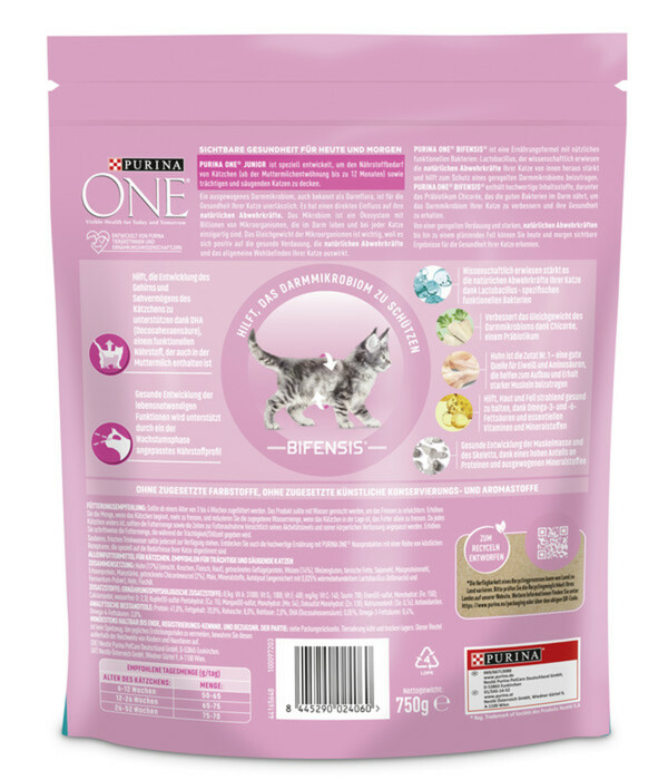 PURINA ONE® Trockenfutter für Katzen Junior, Huhn von Dehner ansehen!