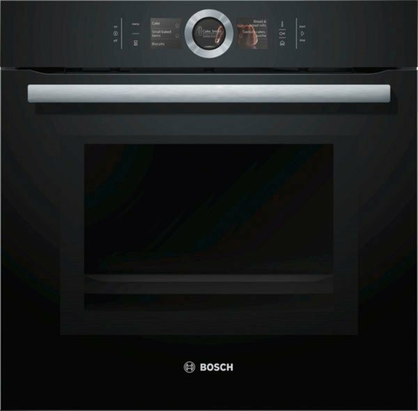 BOSCH Backofen mit Mikrowelle 8 HNG6764B6, mit 1-fach-Teleskopauszug ...