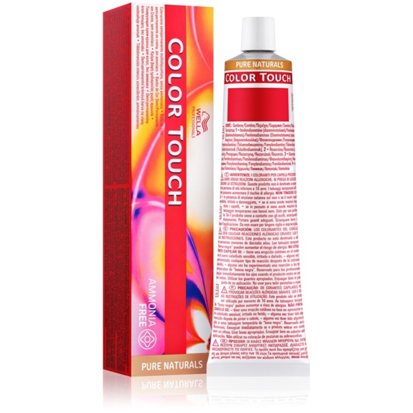 Wella Professionals Color Touch Pure Naturals Haarfarbe Farbton 6/0 60 ...