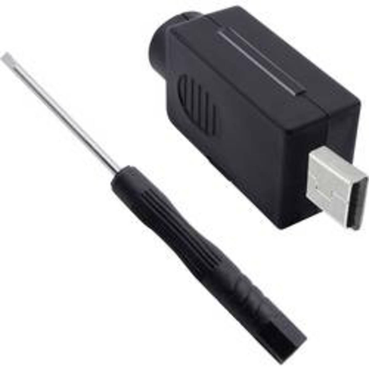 Mini-USB 2.0 Modular-Stecker Set, Typ B Stecker, gerade 2001C206 ...