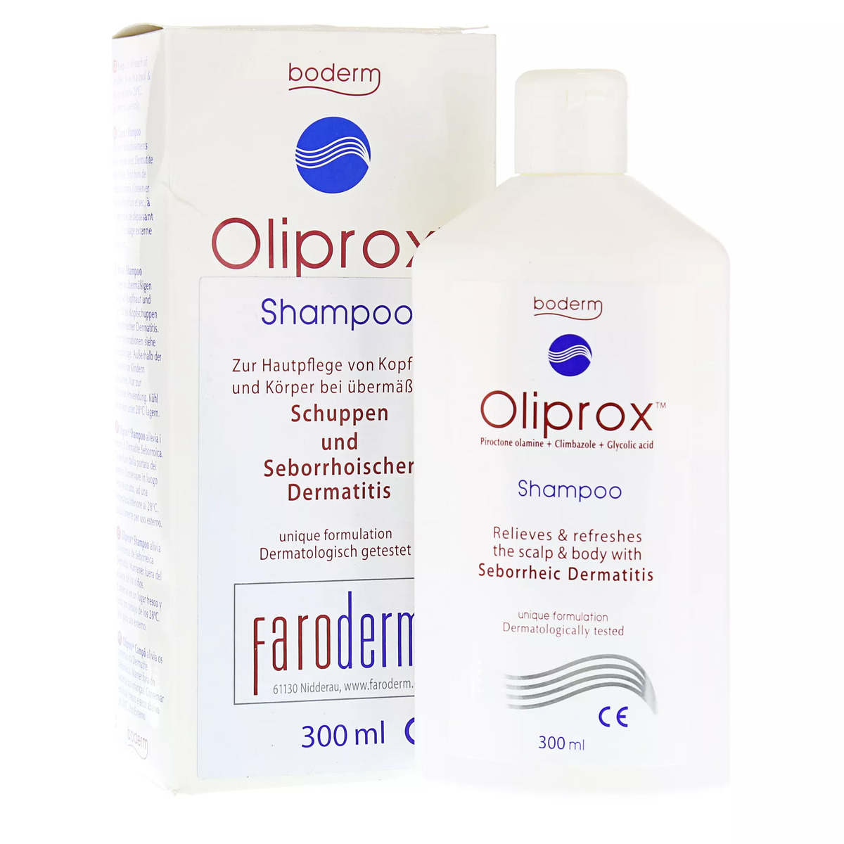 Oliprox Shampoo B.seb.dermatitis u.Schup 300 ml ansehen!