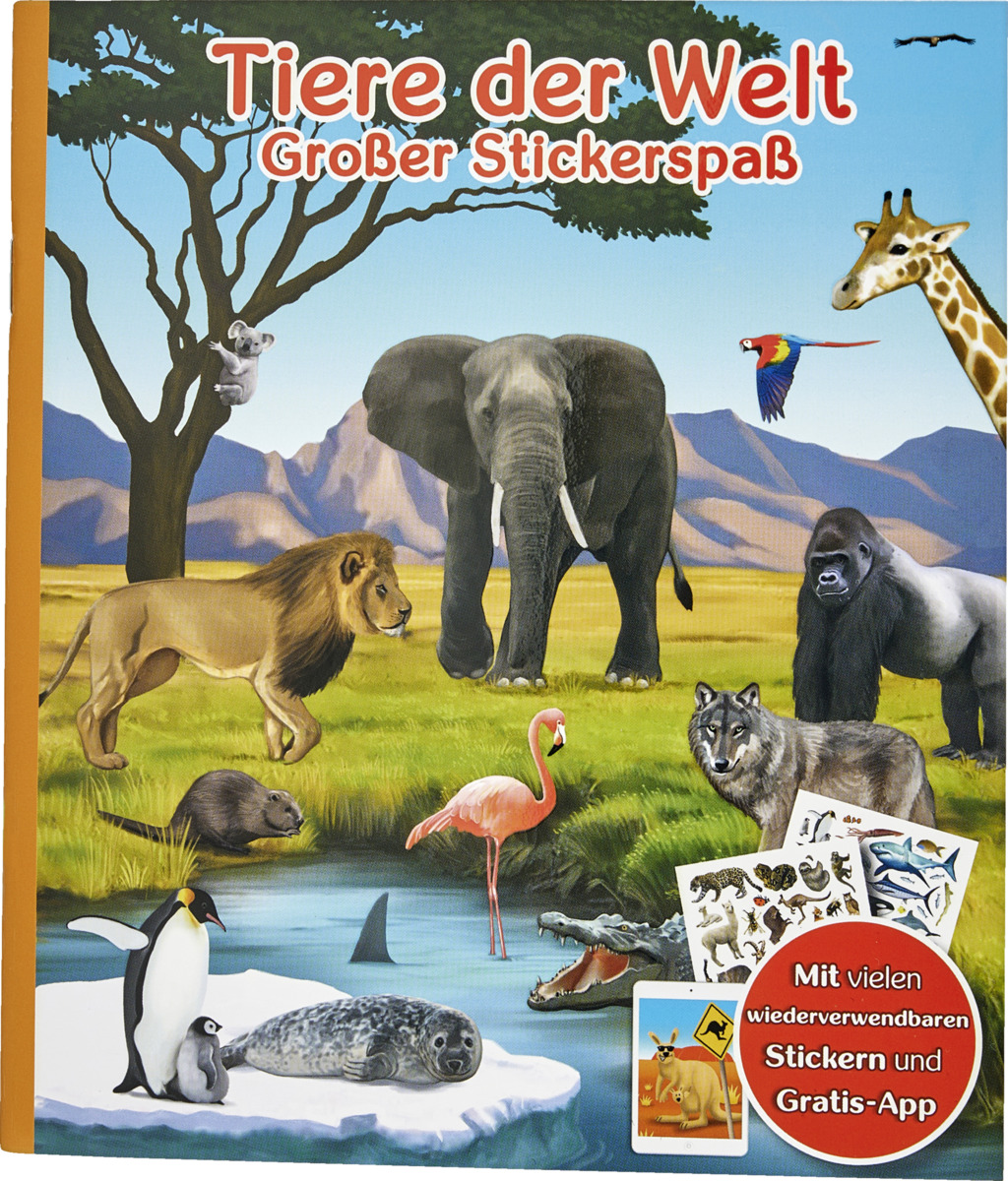 IDEENWELT Stickerbuch ,,Tiere der Welt'' von ROSSMANN ansehen!