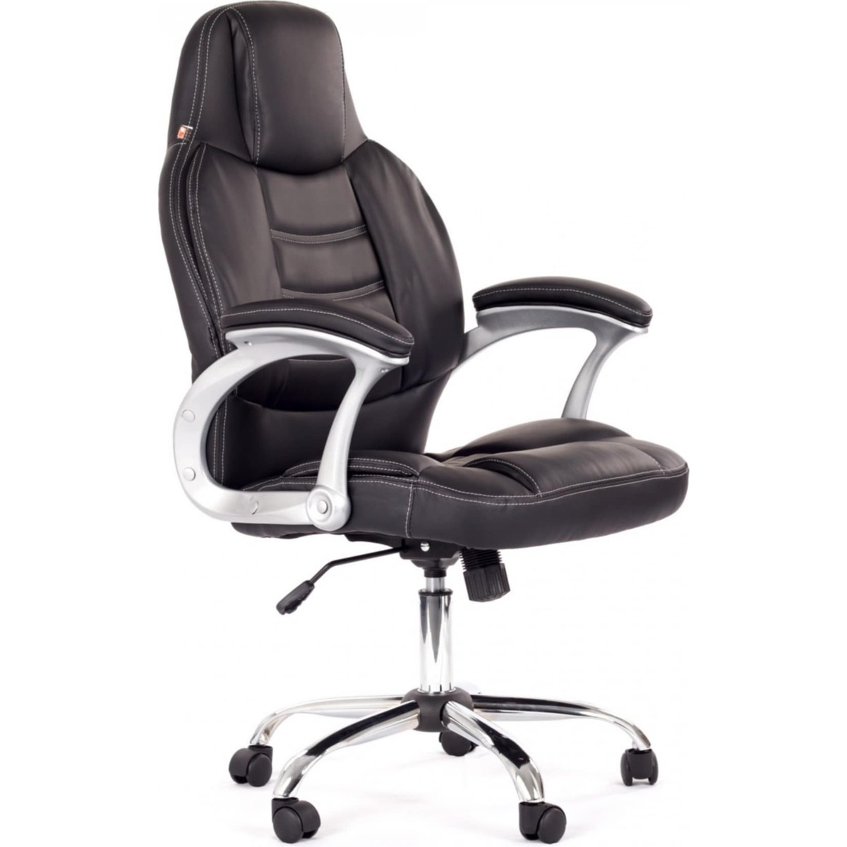 MY SIT Bürostuhl Chefsessel Venecia aus Kunstleder in Schwarz von Netto ...