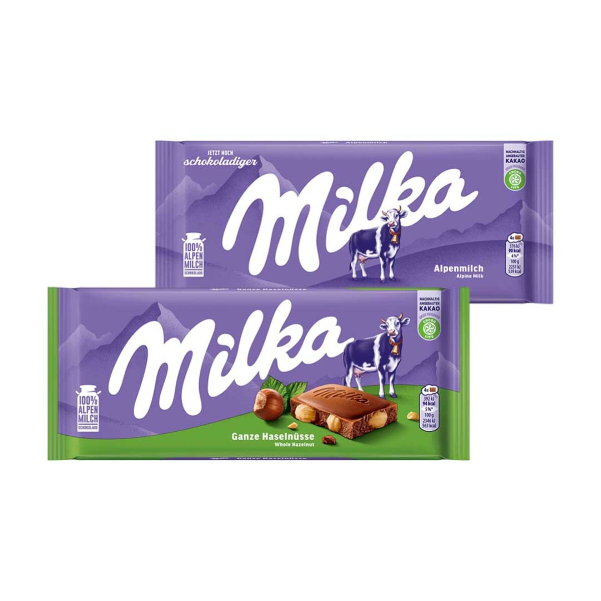 MILKA SCHOKOLADE versch. Sorten, je 100-g-Tafel ansehen!